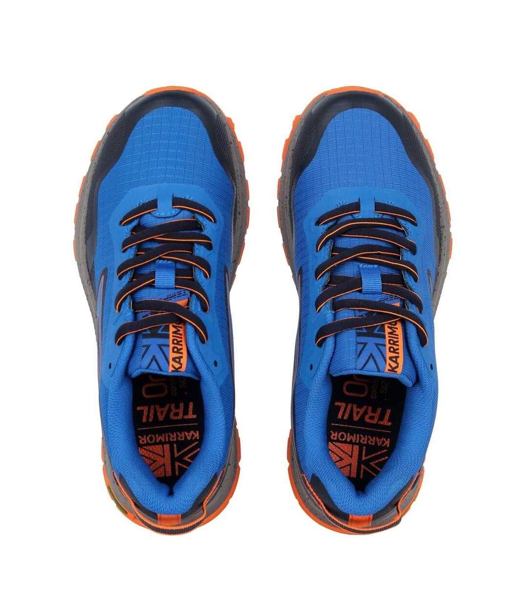 Boys Tempo Trail Trainers Blue Orange Karrimor | Atlas For Men