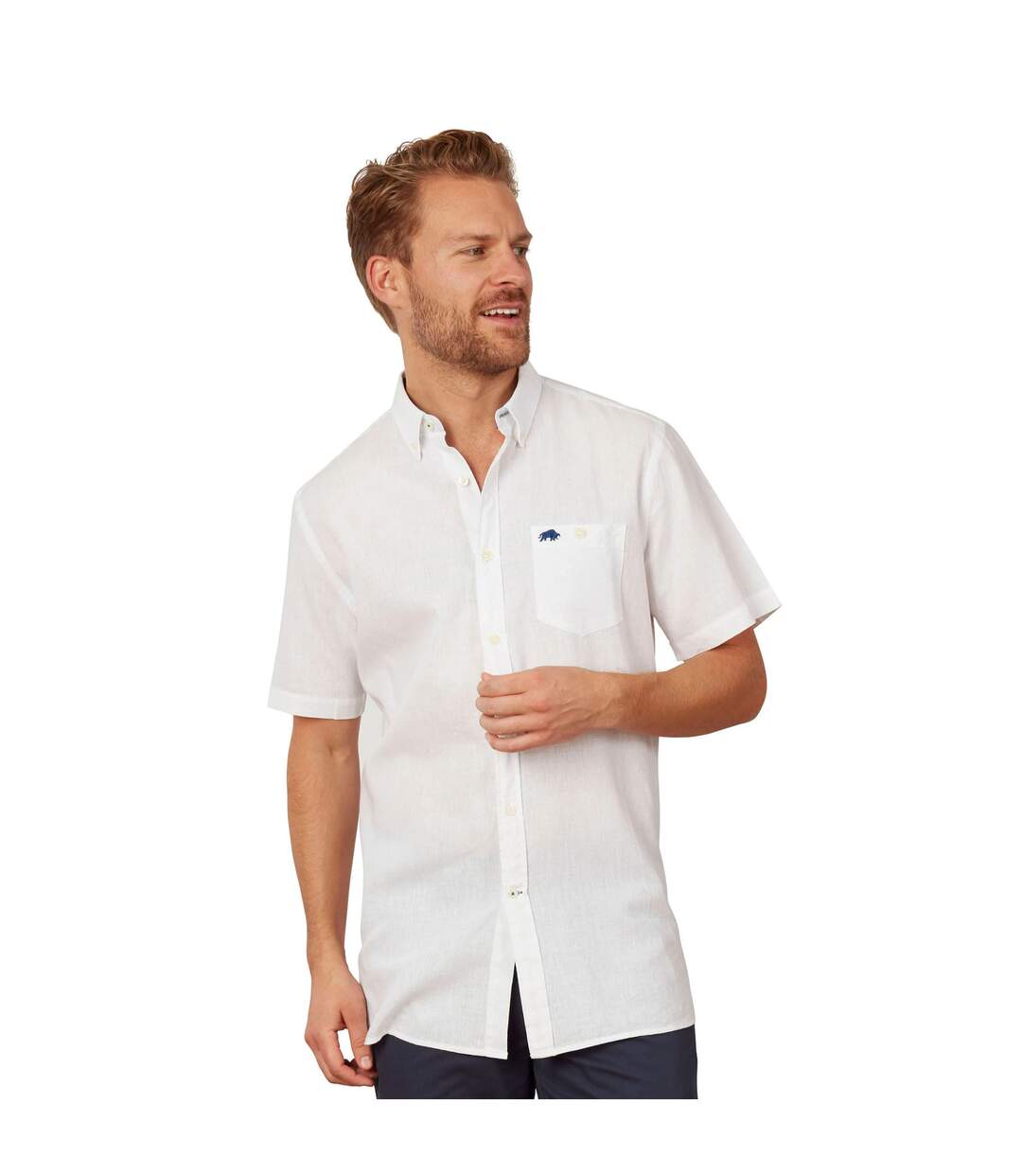 Chemises homme Raging Bull - Blanc, à partir de 76€99