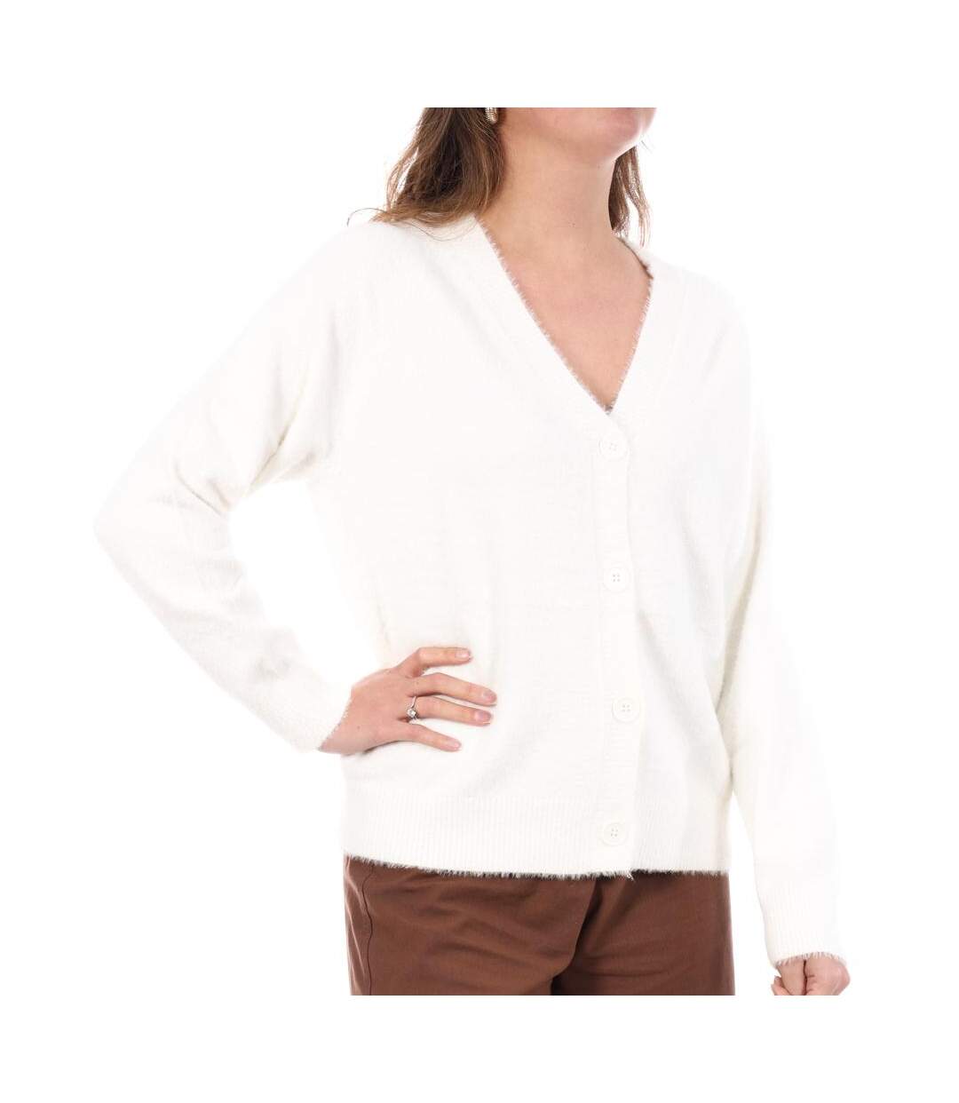 Pulls femme Lee Cooper - Blanc, 29€99