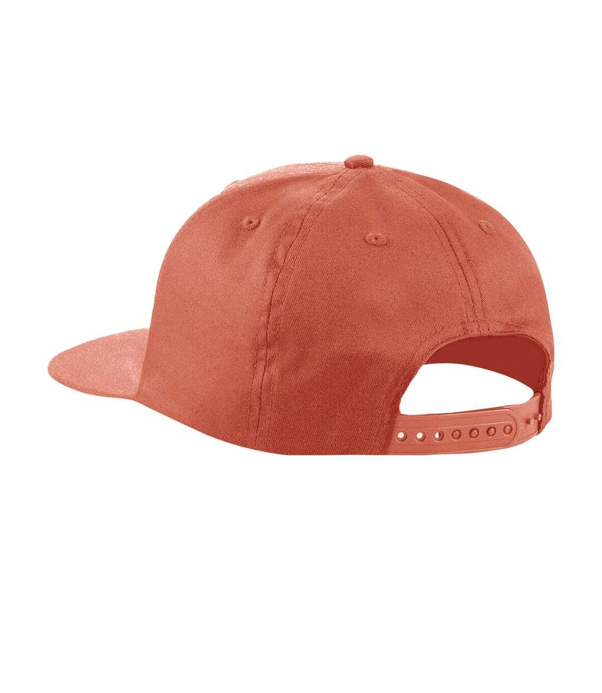 Beechfield 5 Panel Cotton Cap (Terracotta) - UTRW8970 | Atlas For Men