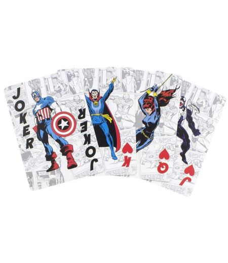 Comic Cover Playing Card Deck One Size Multicoloured Captain America ...