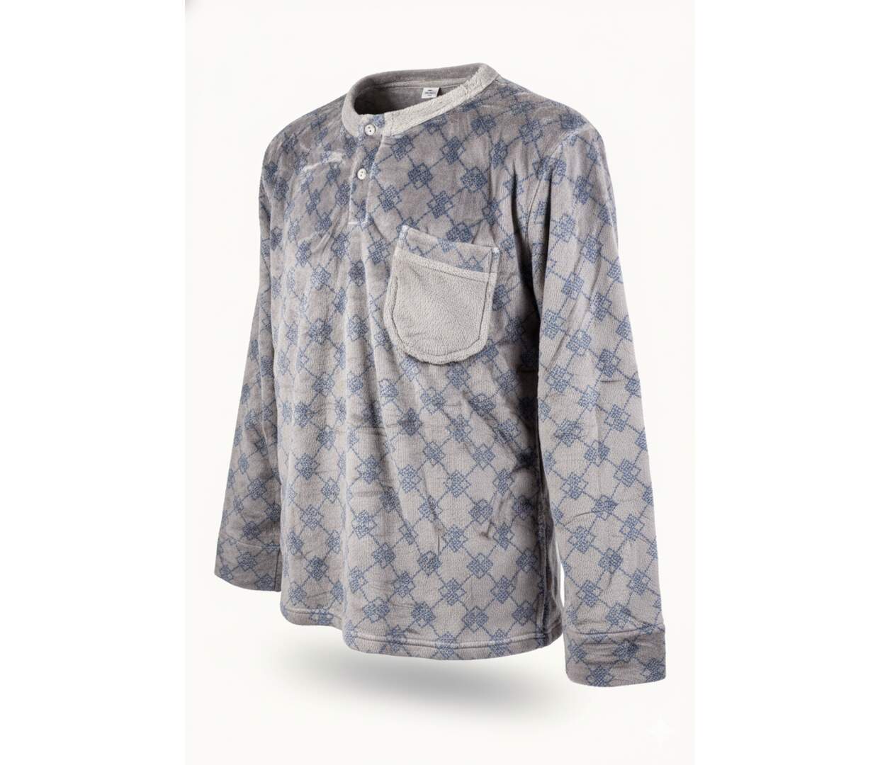 Pyjamas polaire homme Ozabi - Existe en 2 couleurs, 29€90