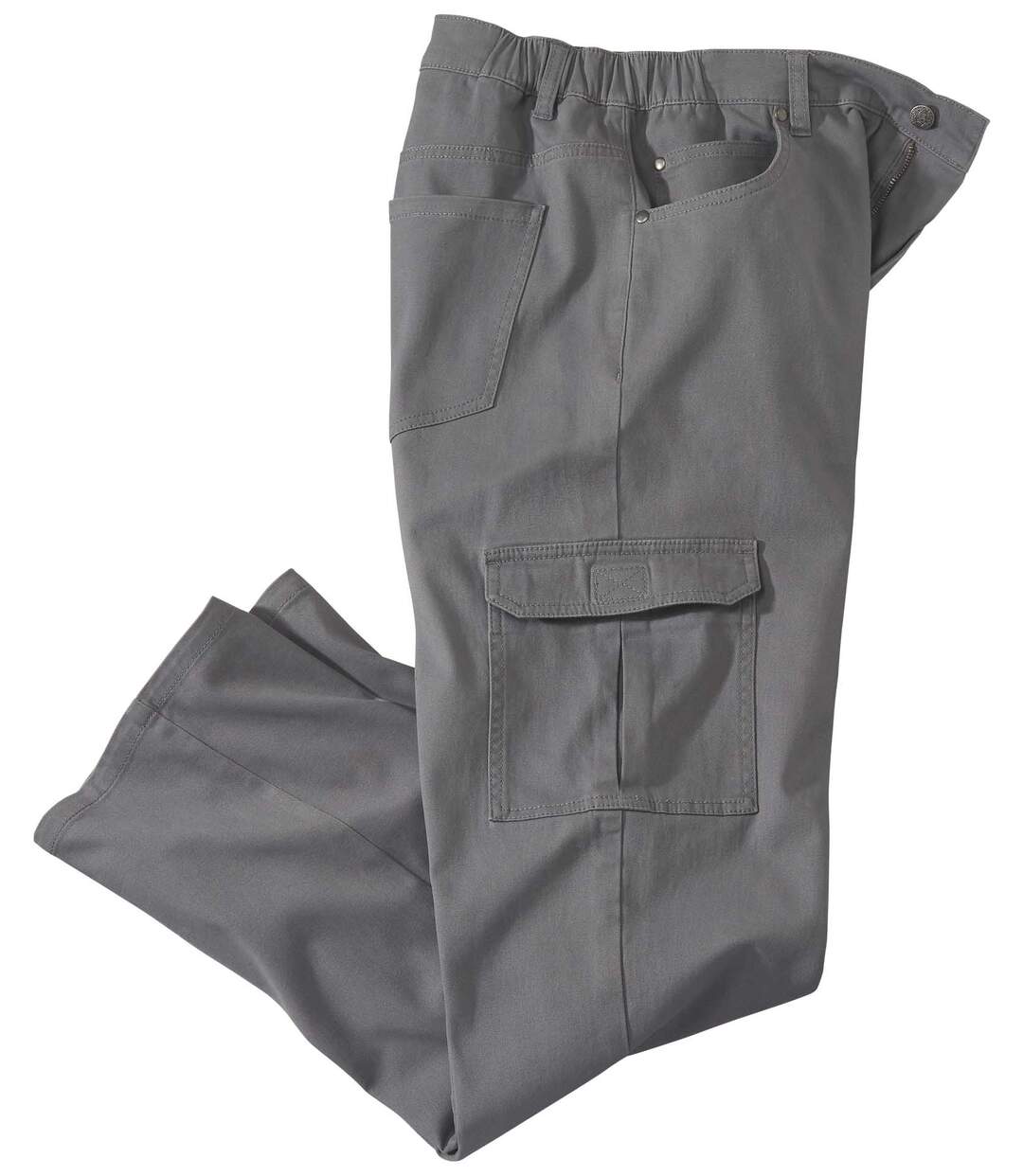 Pantalon Cargo Taille Semi Elastiquée Pampa Atlas For Men