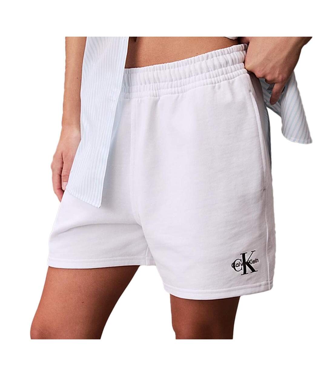 Shorts femme Calvin Klein Jeans - Blanc, 47€99