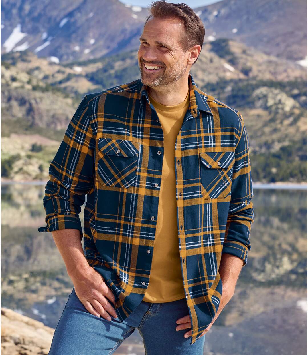 Chemise Flanelle à Carreaux | Atlas For Men