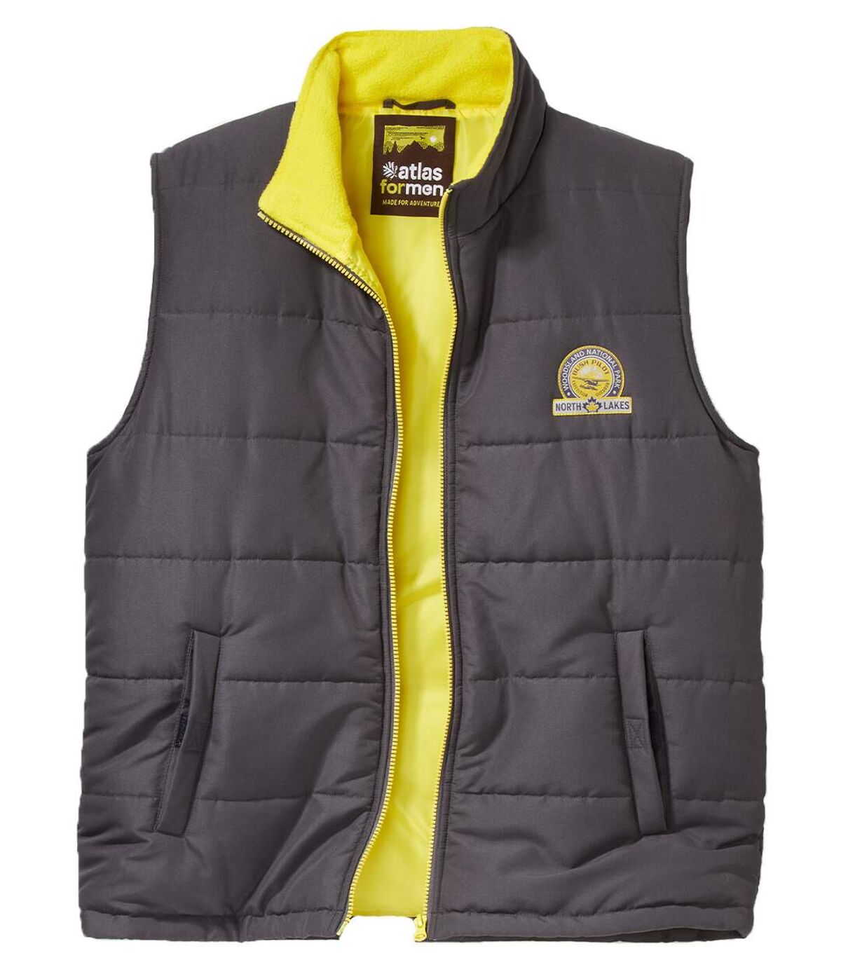 Men's Grey Expedition Padded Gilet | Atlas For Men