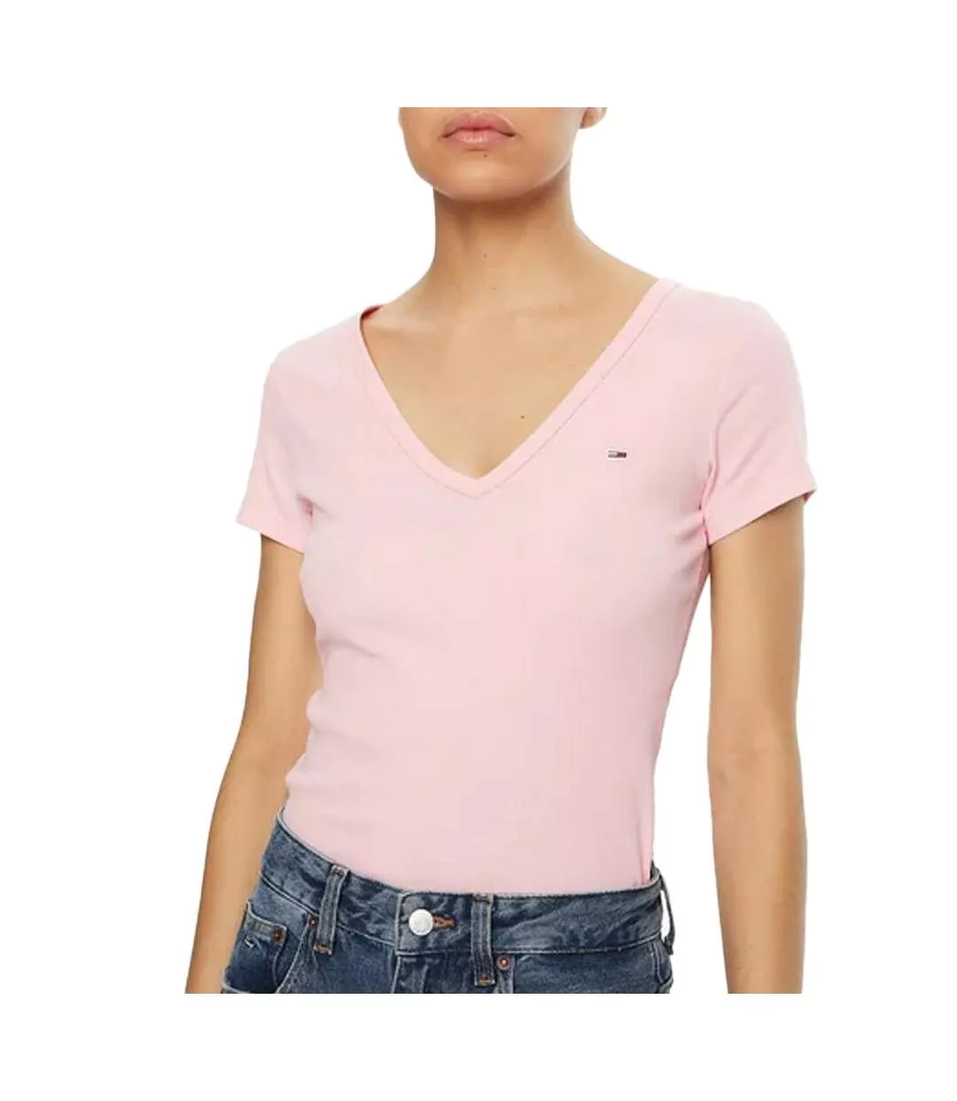 Tee-shirts femme Tommy Hilfiger - Rose, 29€99