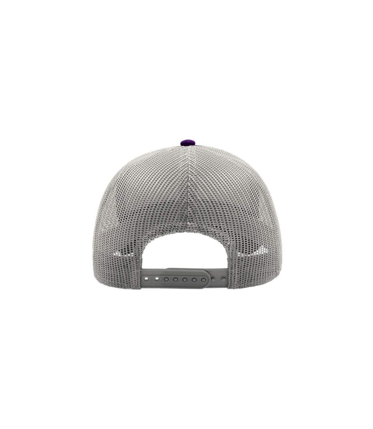 Atlantis Rapper Cotton 5 Panel Trucker Cap (Purple/White) - UTAB206 ...