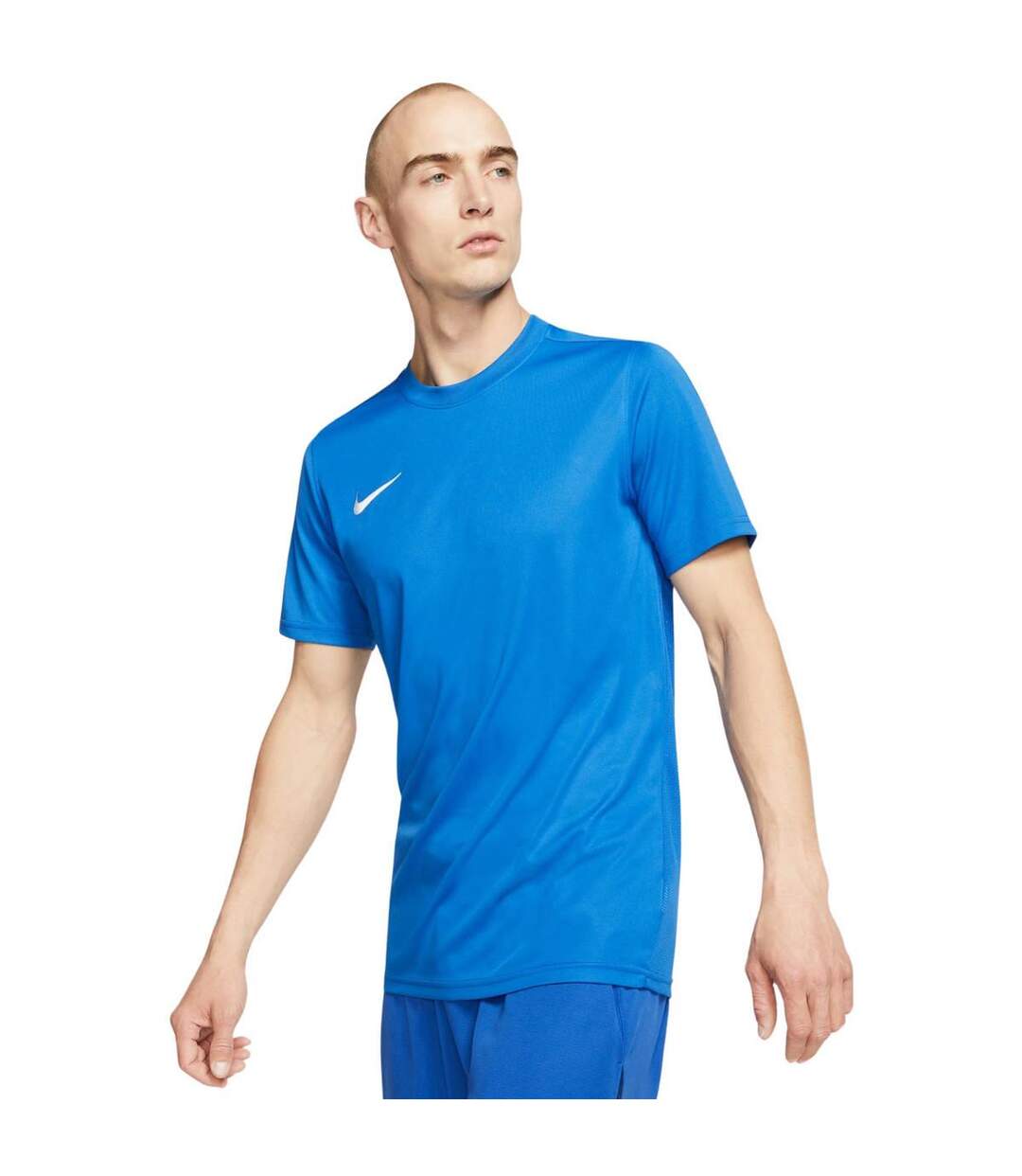 Unisex Adult Dry Park Vii Short-sleeved T-shirt Blue Nike | Atlas For Men