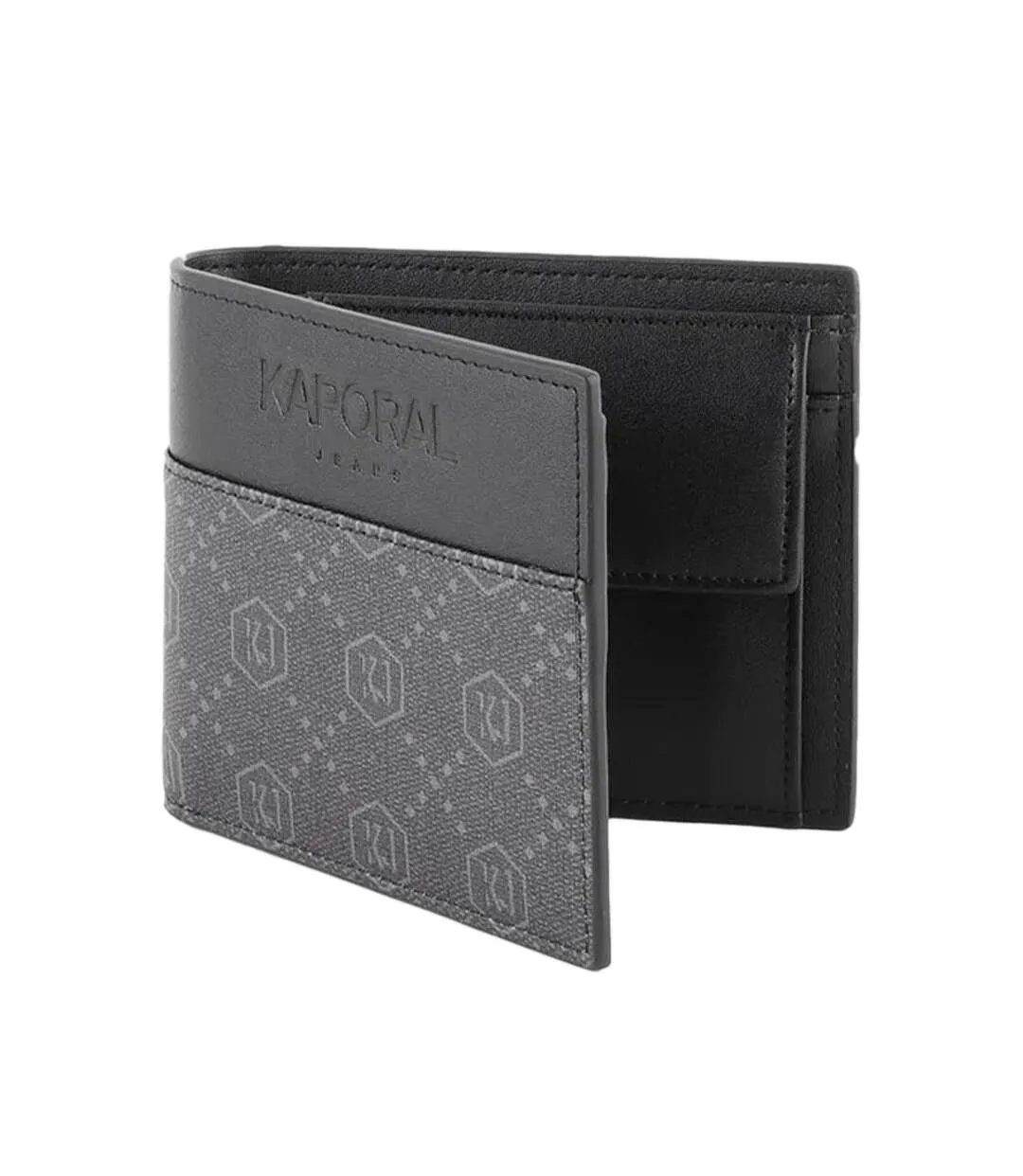 Portefeuille noir homme kaporal kp polly | Atlas For Men