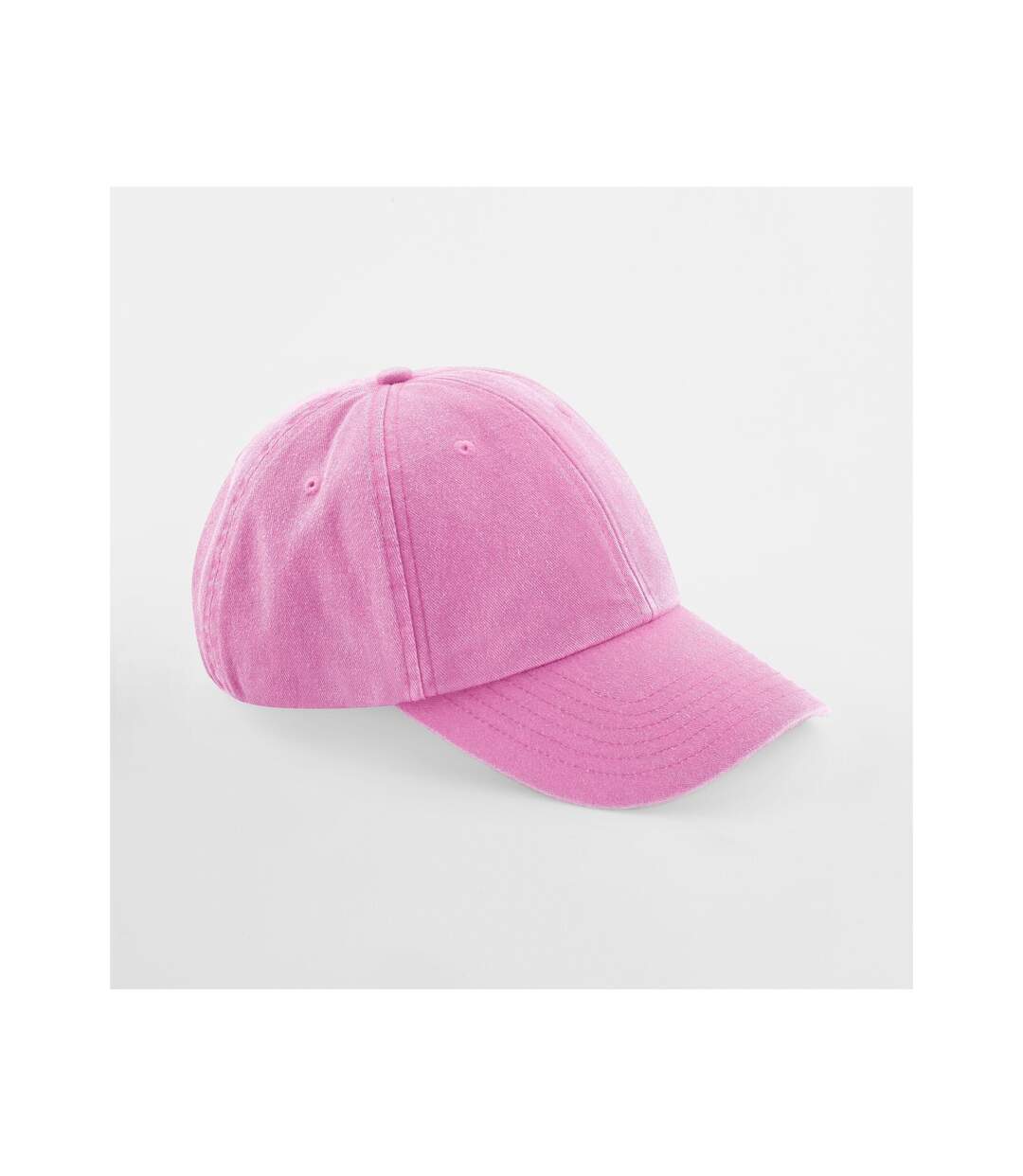 Unisex Low Profile Vintage Denim-look Cap True Pink Beechfield | Atlas ...