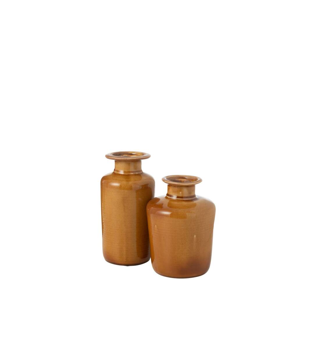 Vase Déco en Porcelaine Nova 20cm Moutarde | Atlas For Men