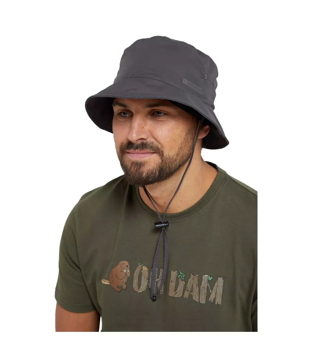 Mountain Warehouse Mens Isodry Bucket Hat (Gray) | Atlas For Men