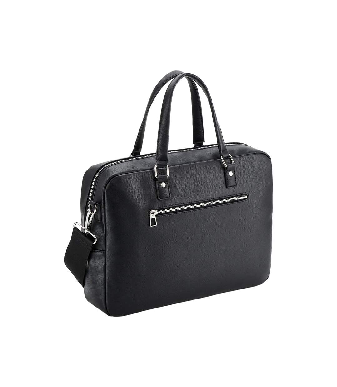Tailored luxe briefcase one size black Quadra | Atlas For Men
