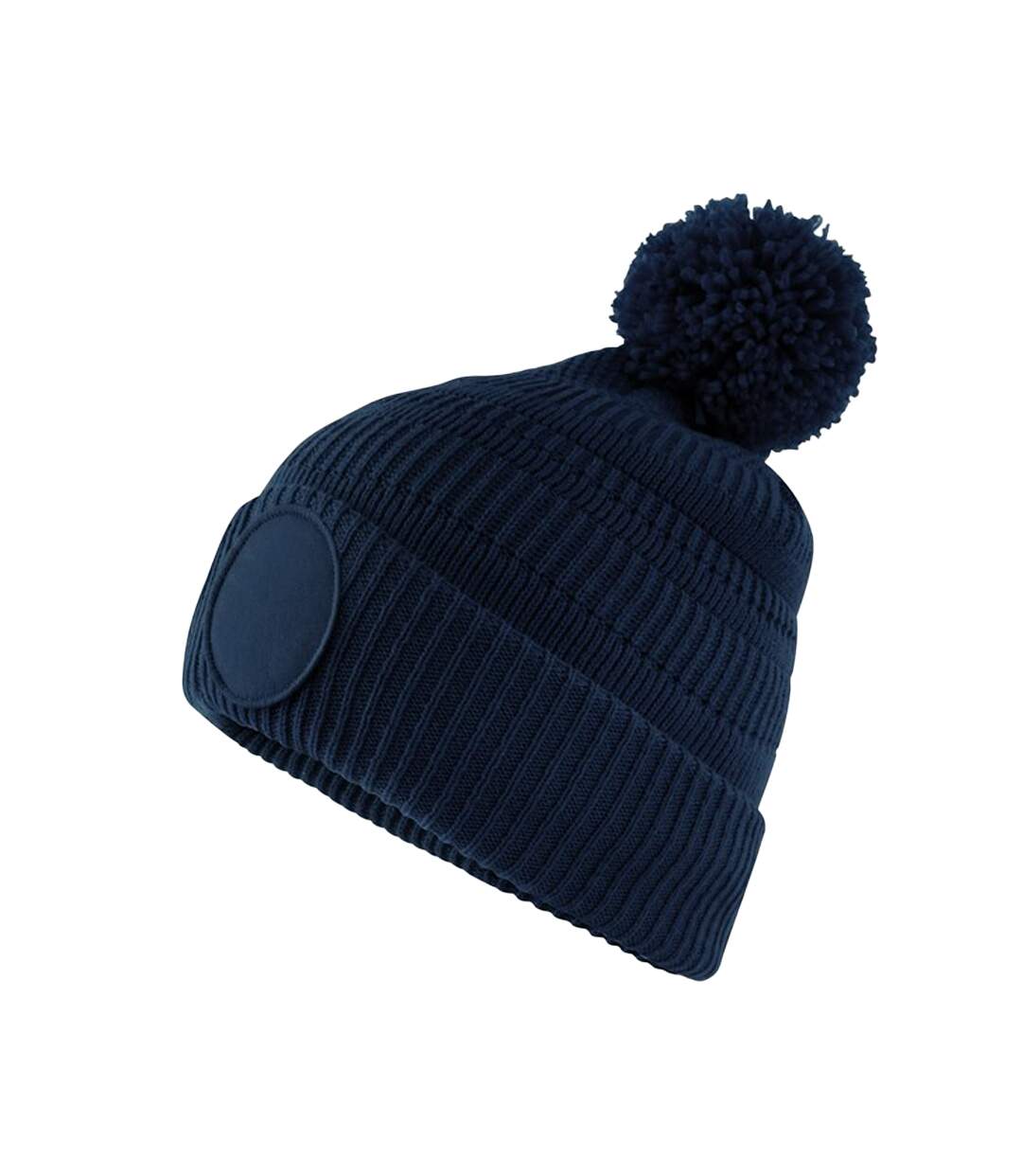 Patch Beanie French Navy Beechfield | Atlas For Men
