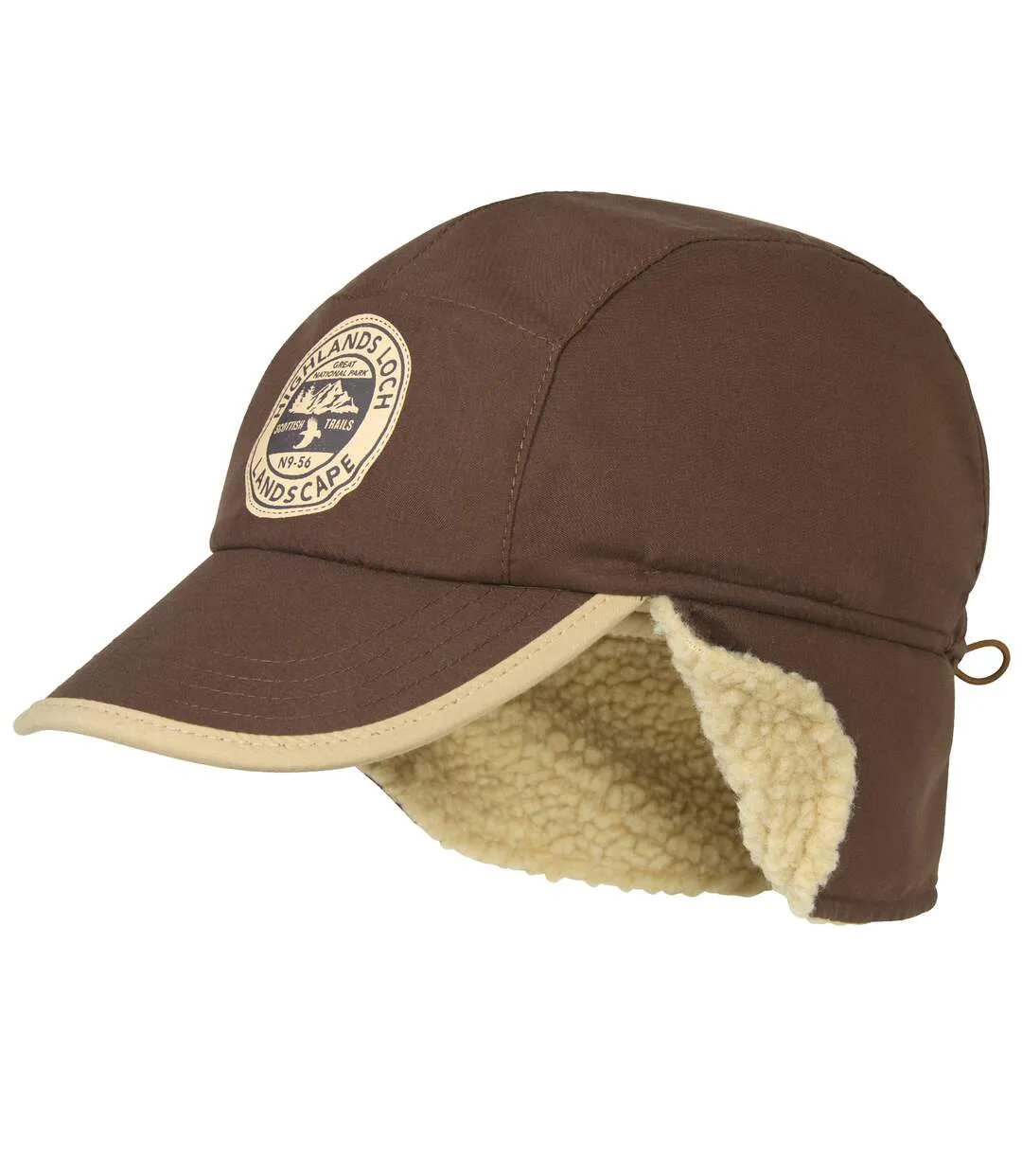 Men's Brown Sherpa-Lined Cap with Earflaps | Atlas For Men