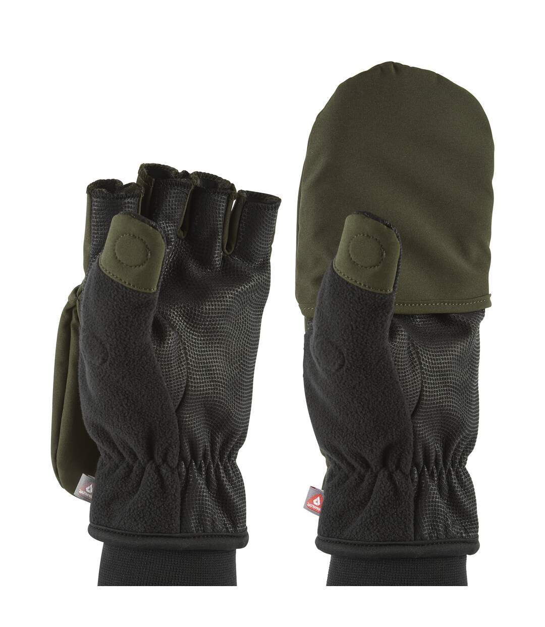 Windproof Cold Weather Convertible Mittens for Men and Women | Atlas ...