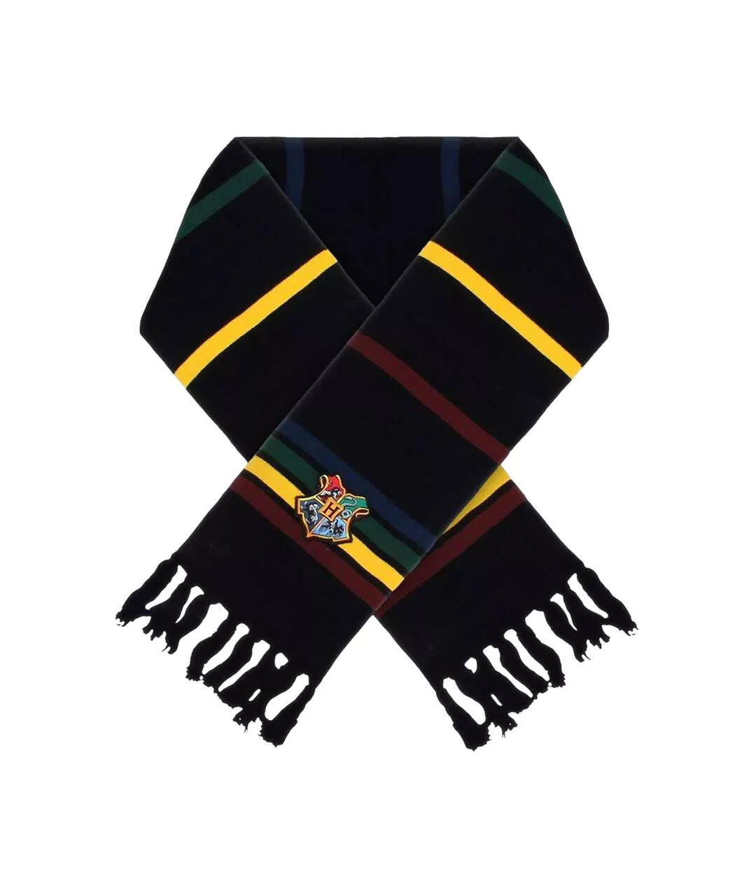 Écharpe Hogwarts Adulte Taille Unique Noir Harry Potter | Atlas For Men