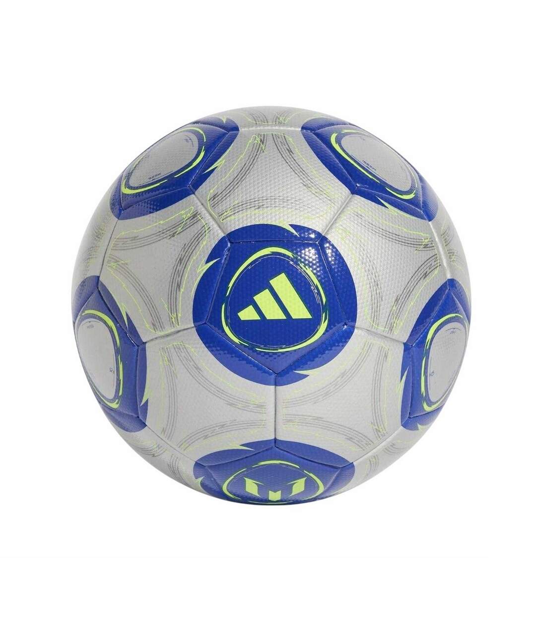 Unisex Adult Messi F50 Football 5 Silver Blue Adidas | Atlas For Men