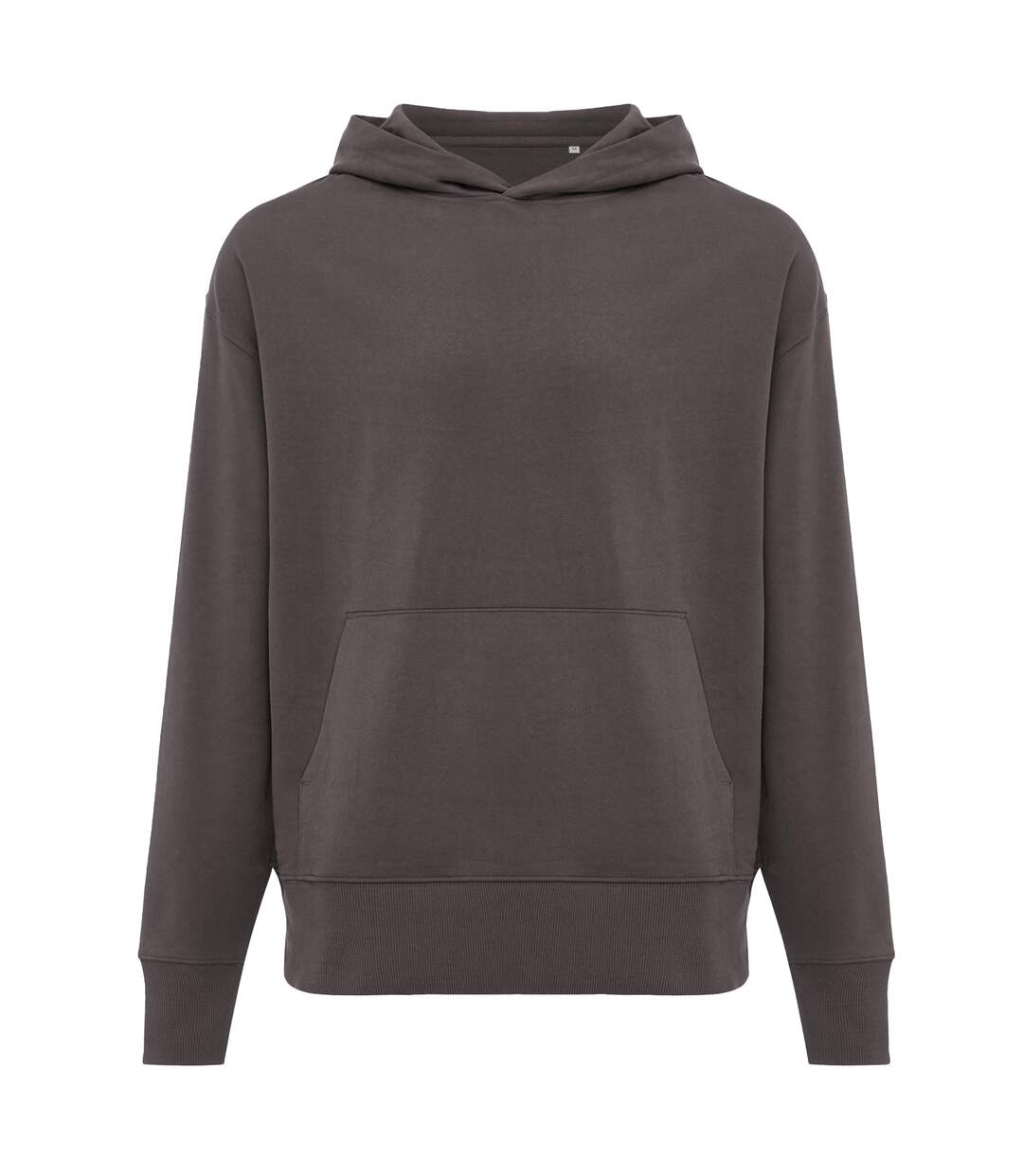 Unisex Adult Yoho Recycled Cotton Relaxed Fit Hoodie Anthracite Iqoniq ...