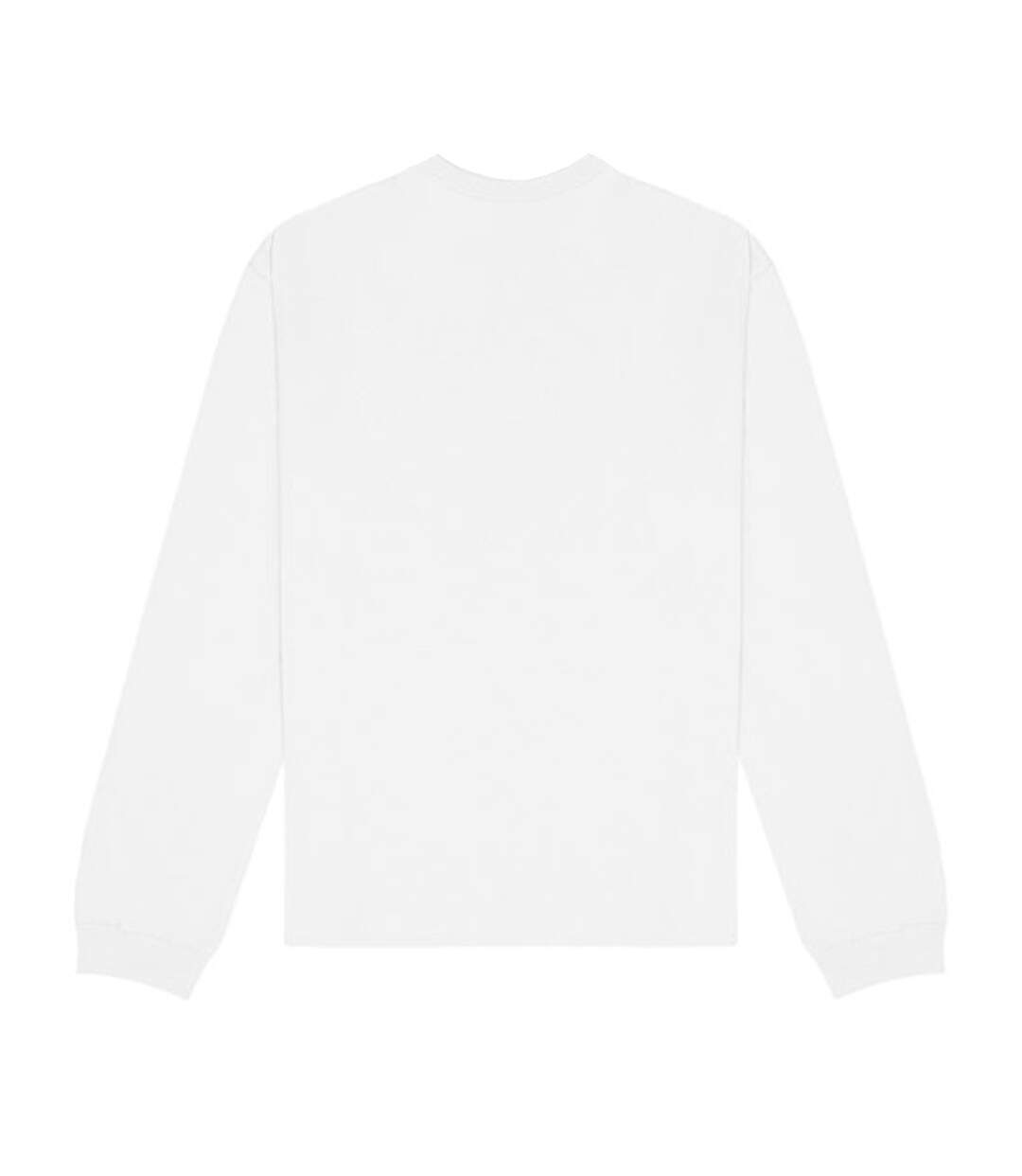 Unisex Adult Heavyweight Long-sleeved T-shirt White Bella + Canvas ...