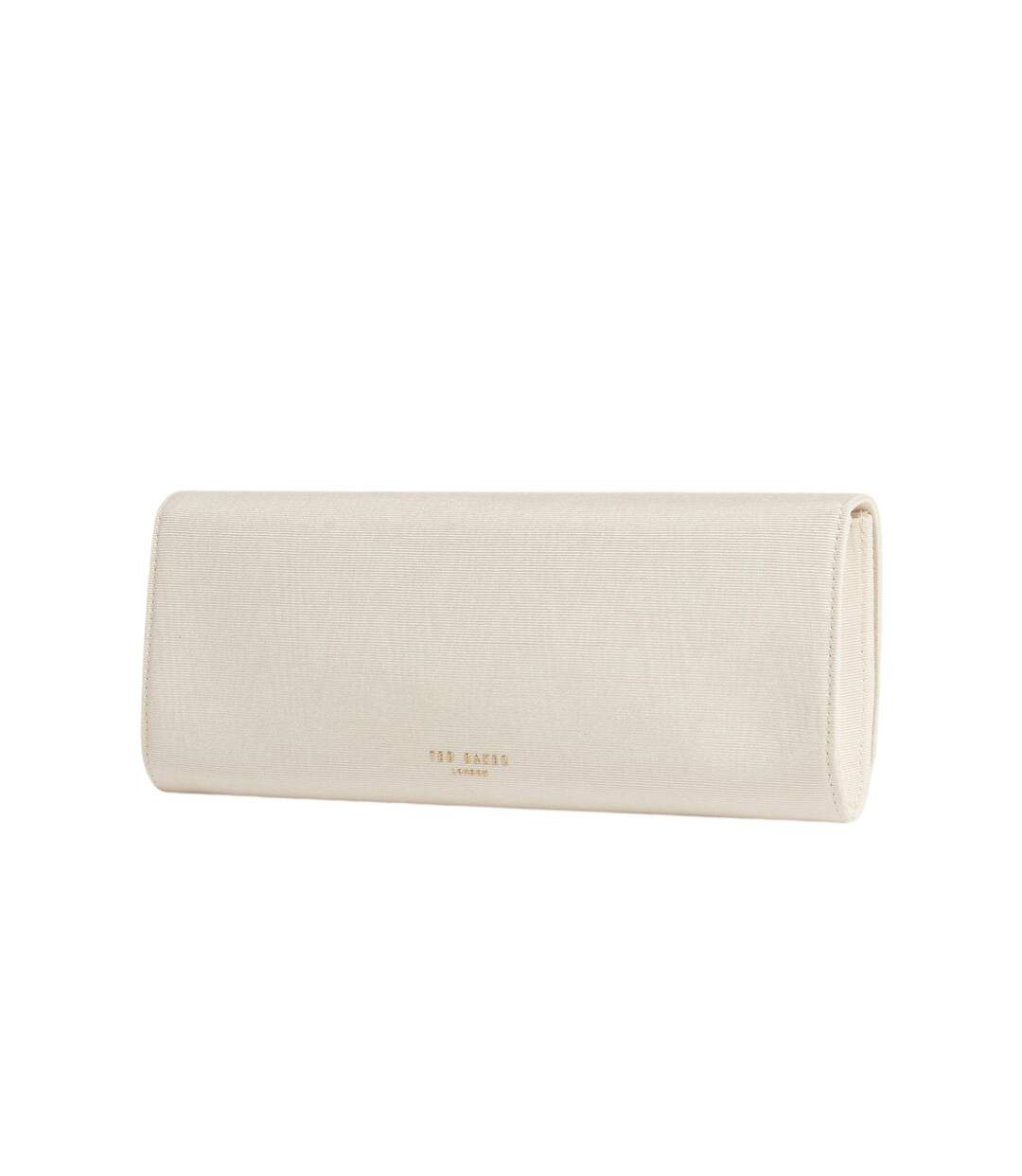 Logo Clutch Bag One Size Ivory Ted Baker | Atlas For Men