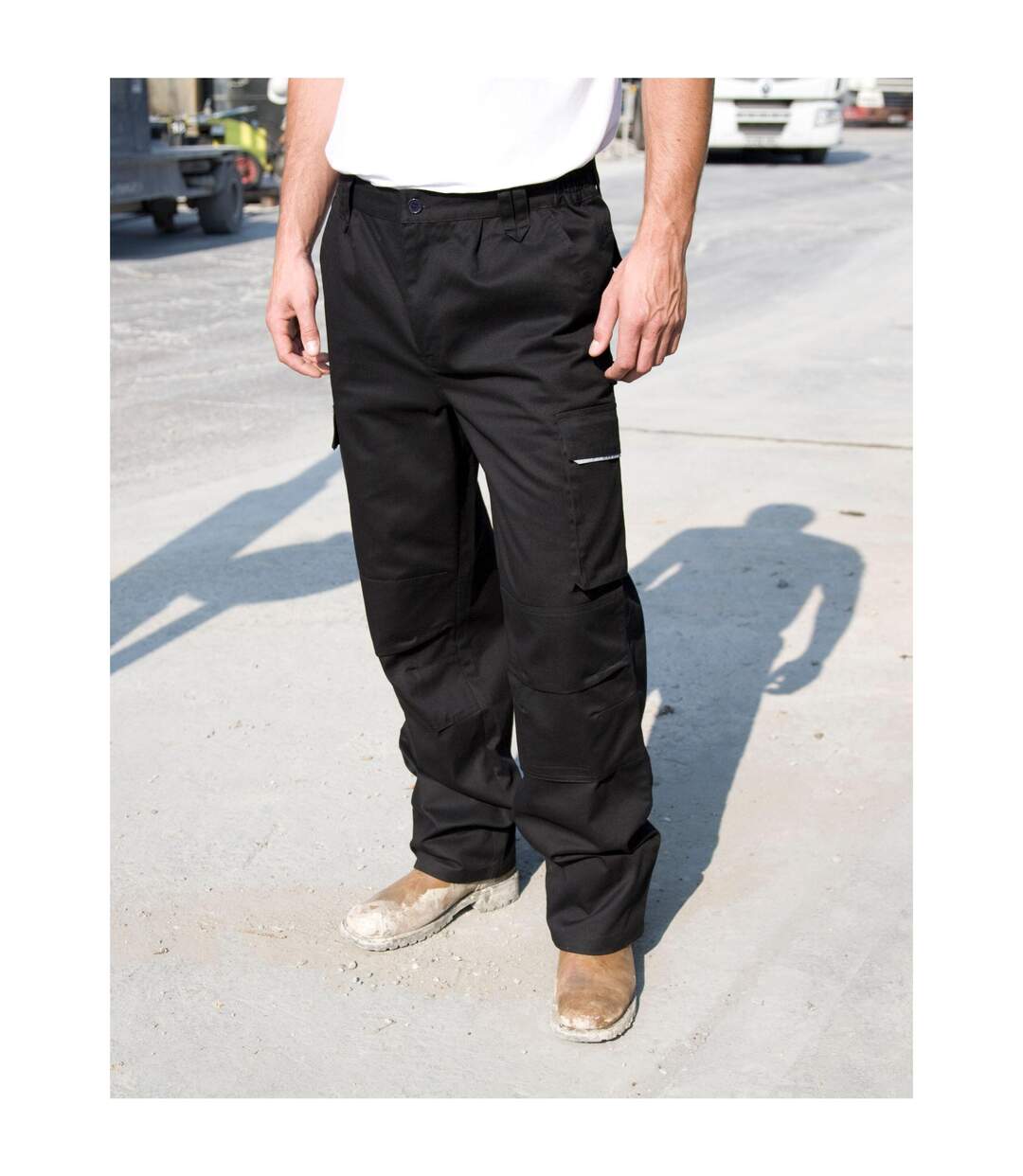 Pantalons homme WORK-GUARD by Result - Bleu, 29€99