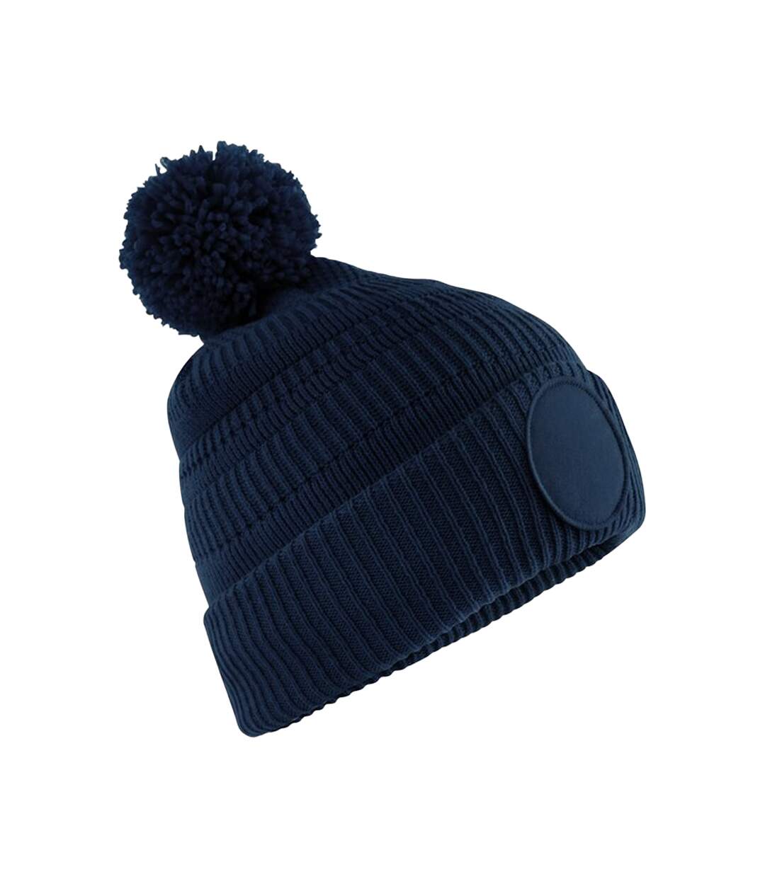 Patch Beanie French Navy Beechfield | Atlas For Men